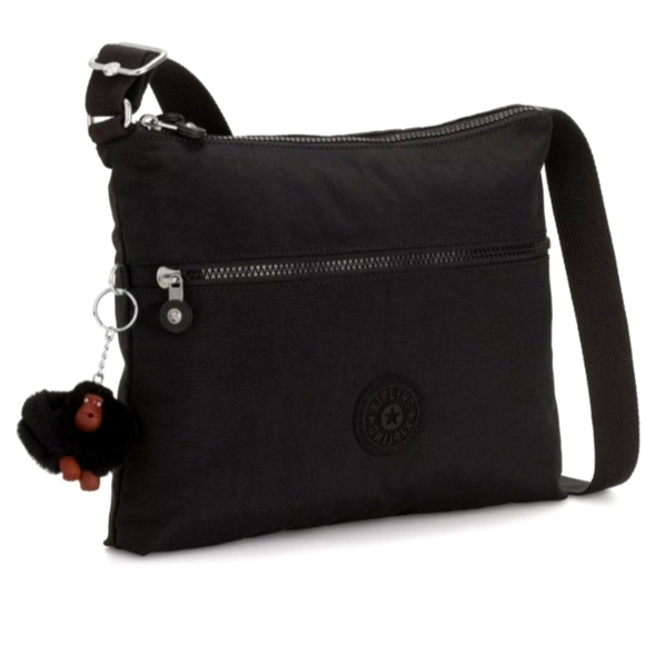 Kipling | Bags | Kipling Bag Crossbody Black Adjustable Doble ...